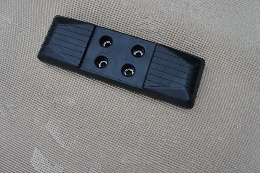 Custom Excavator Steel Track Pads , Clip On Rubber Pads For Excavators