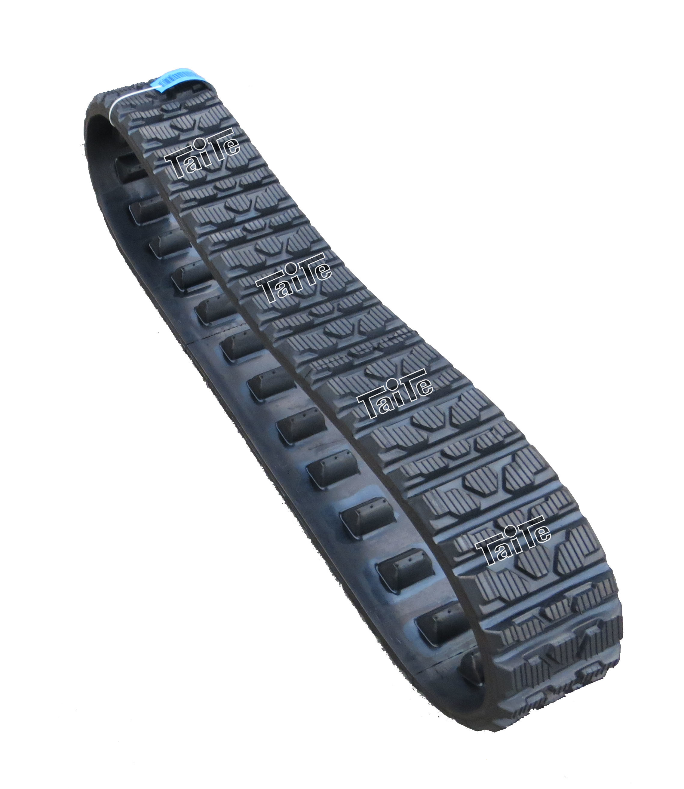 Lightweight Rubber Tracks Tear Resistance , Custom Undercarriage Rubber ...