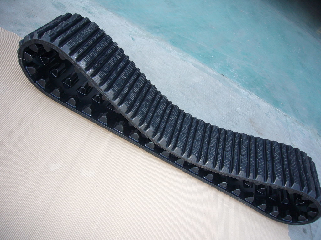 Durable Rubber Tracks , Mini Excavator Replacement Rubber Tracks