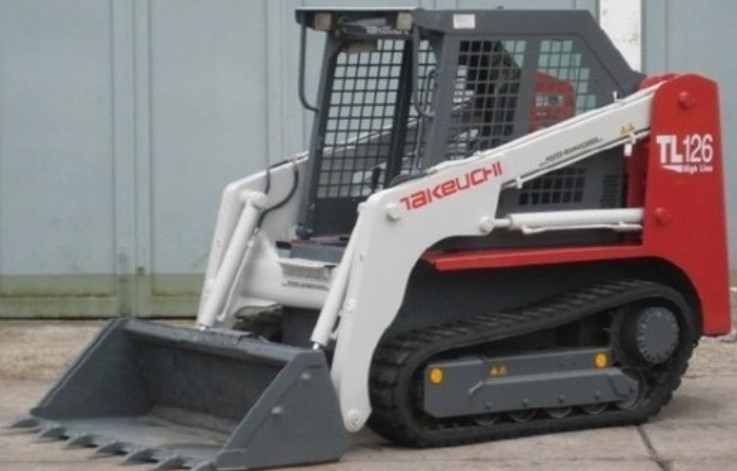 Track Loader Rubber Tracks 320x86BBx48 for Takeuchi TL 126 Adapted to ...