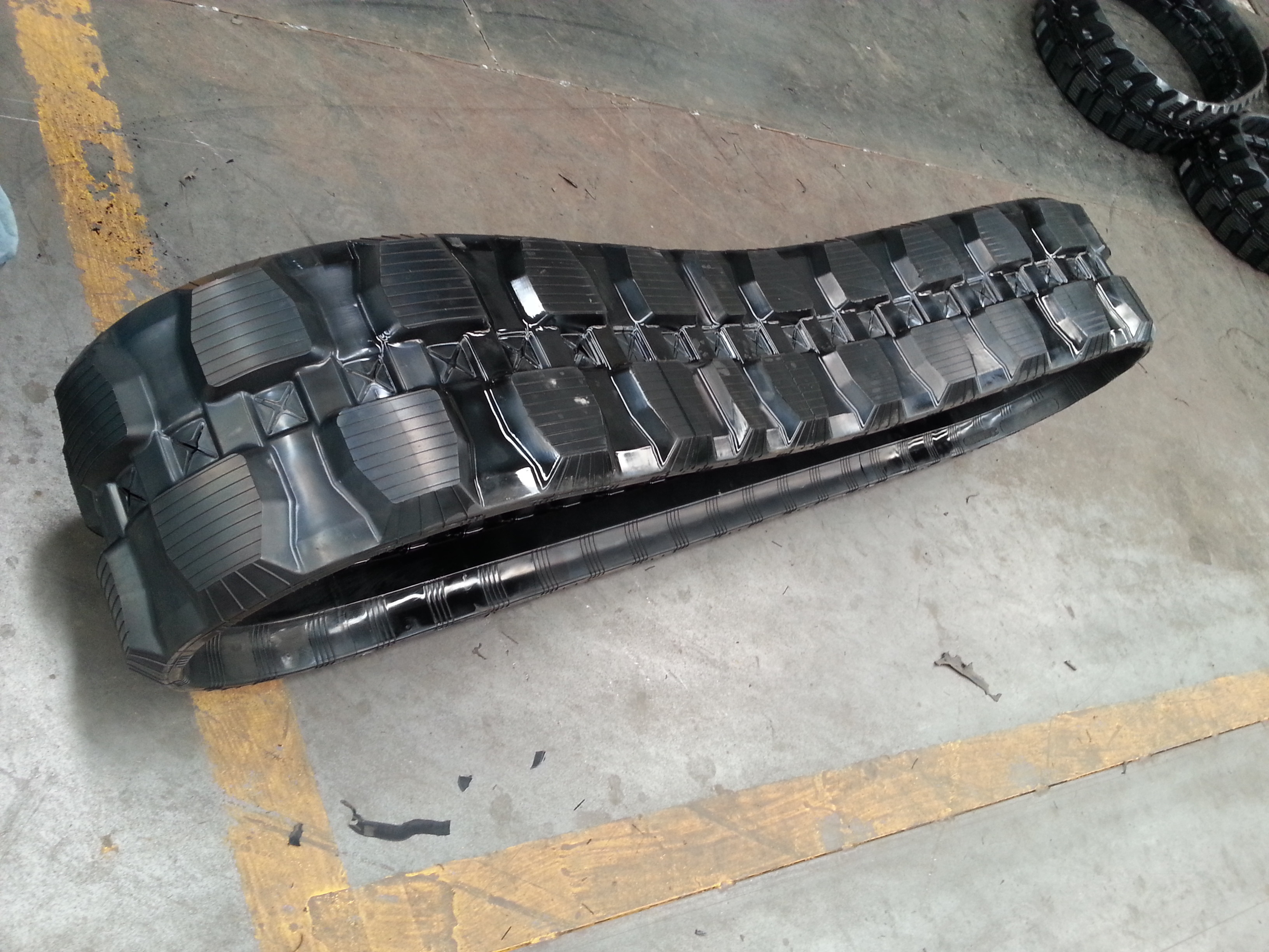 Continuous Track Loader Rubber Tracks 450 X 86BB X 56 For JCB 225T ECO ...